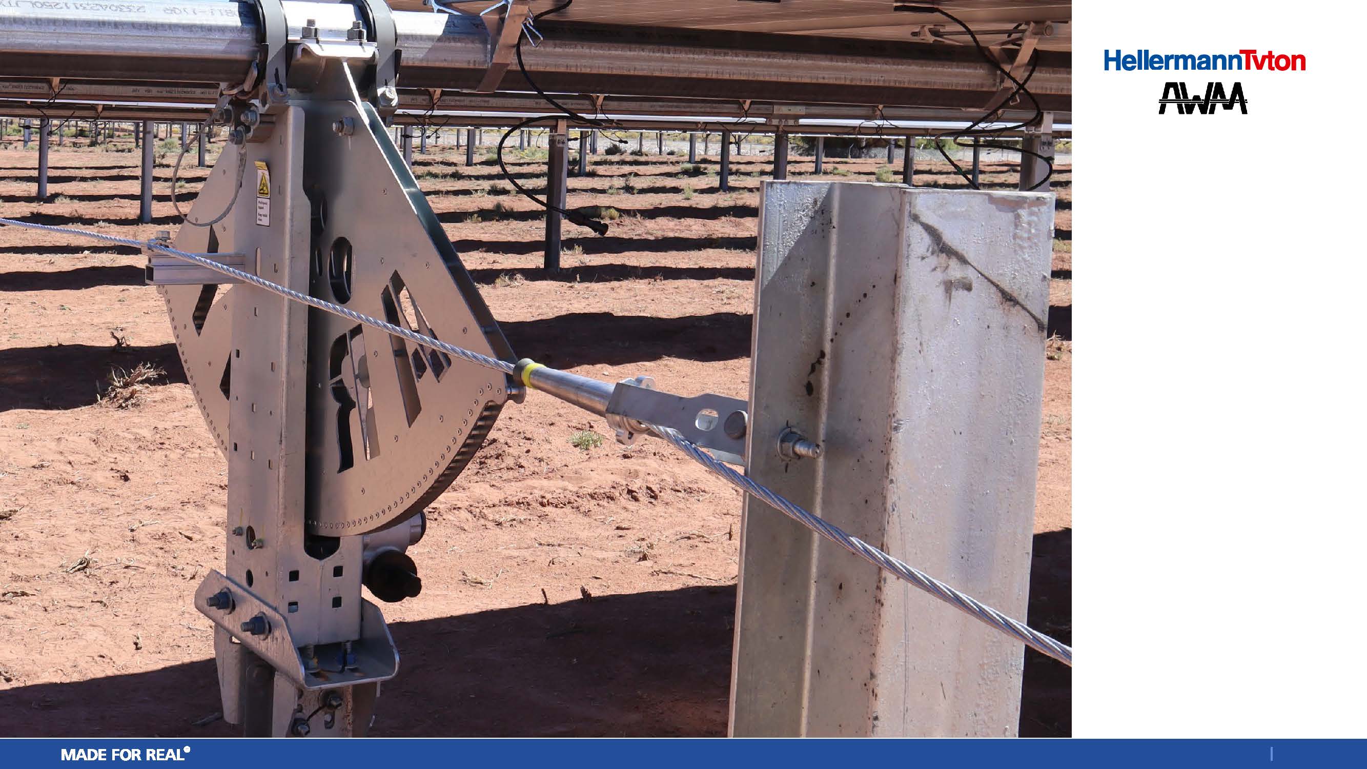 Nextracker and Bifacial Wire Management Solutions