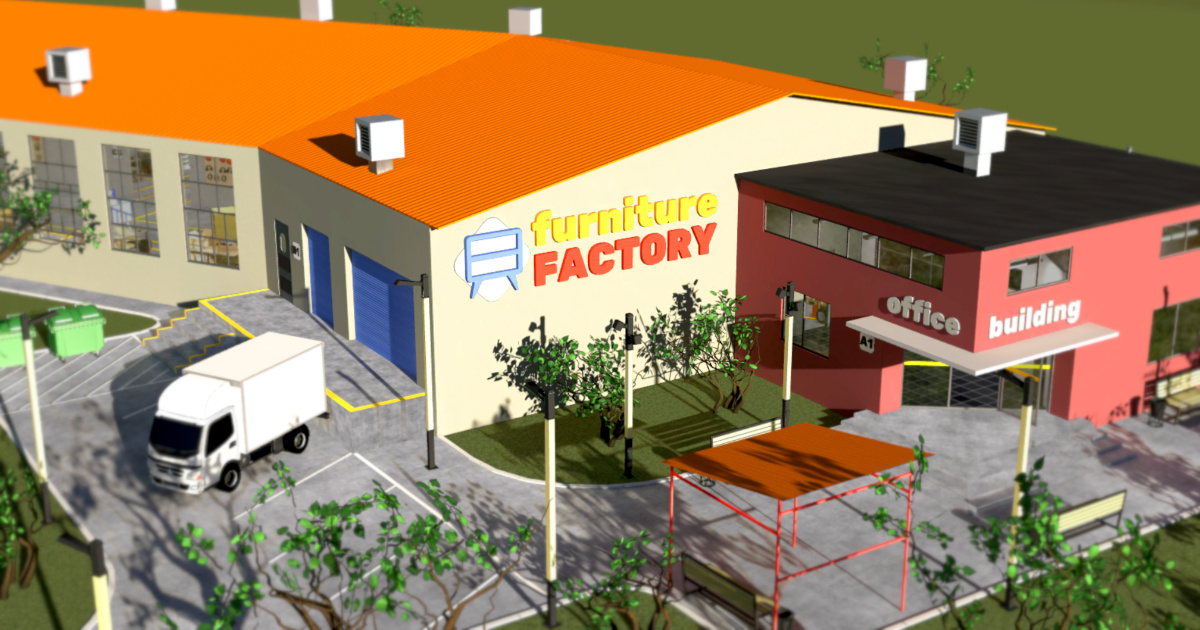 Factory Tour Demo - Navigation with 360-degree Panoramas made with ...